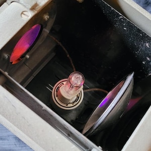 Rare Naren Colorama Rotating Color Wheel Projector Christmas Tree ...