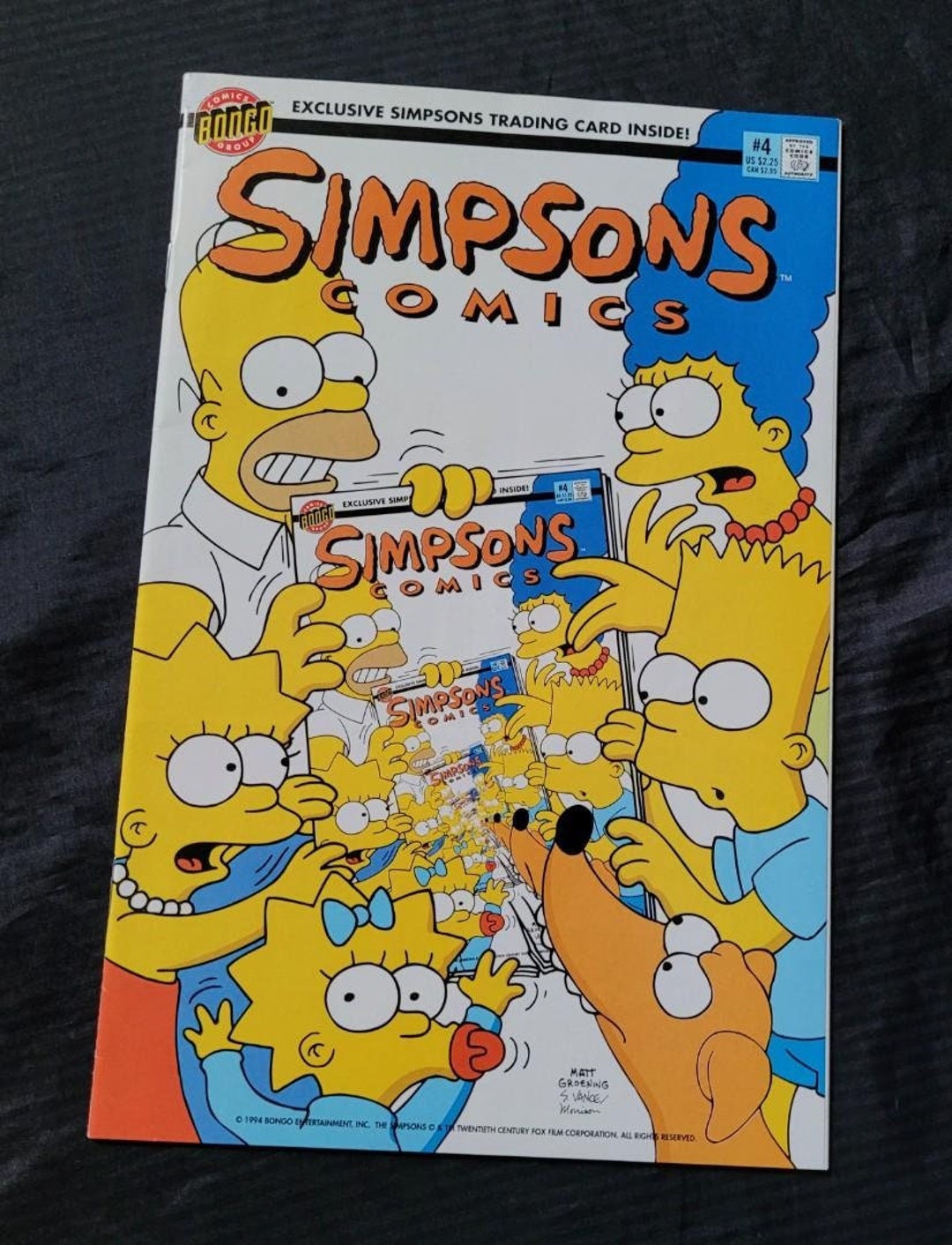 1994 Simpsons Comics Factory Sealed Trading Card Willy Dipkin It’s in ...