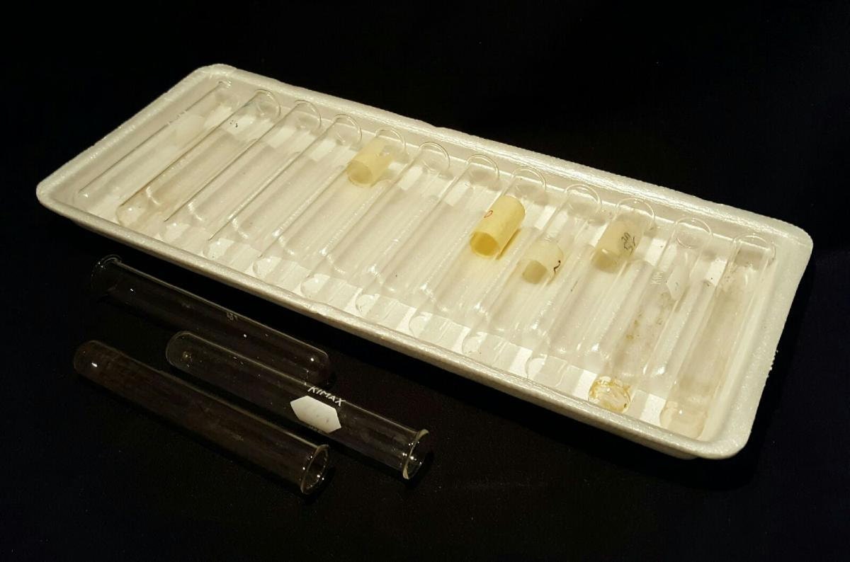 12 Vintage Kimax & Unmarked Test Tubes Lab Glass Chemistry Medical ...