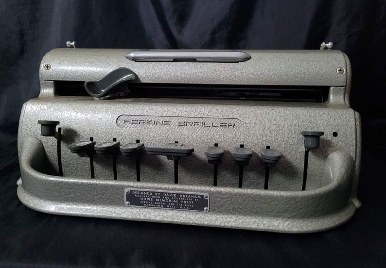 Perkins Brailler Machine Instruction Manuals Dust Cover Accessories ...