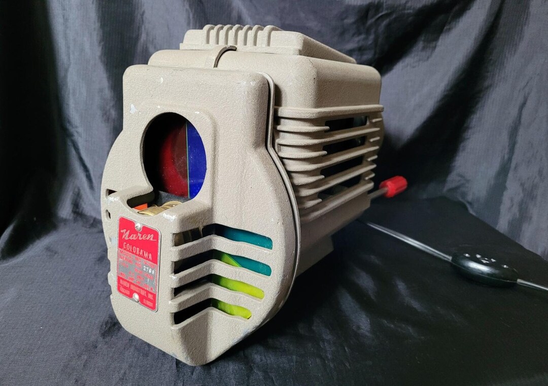 Rare Naren Colorama Rotating Color Wheel Projector Christmas Tree ...