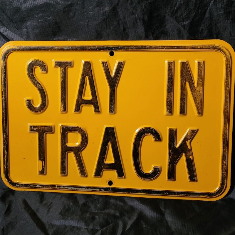 Vintage Warning Sign - Etsy