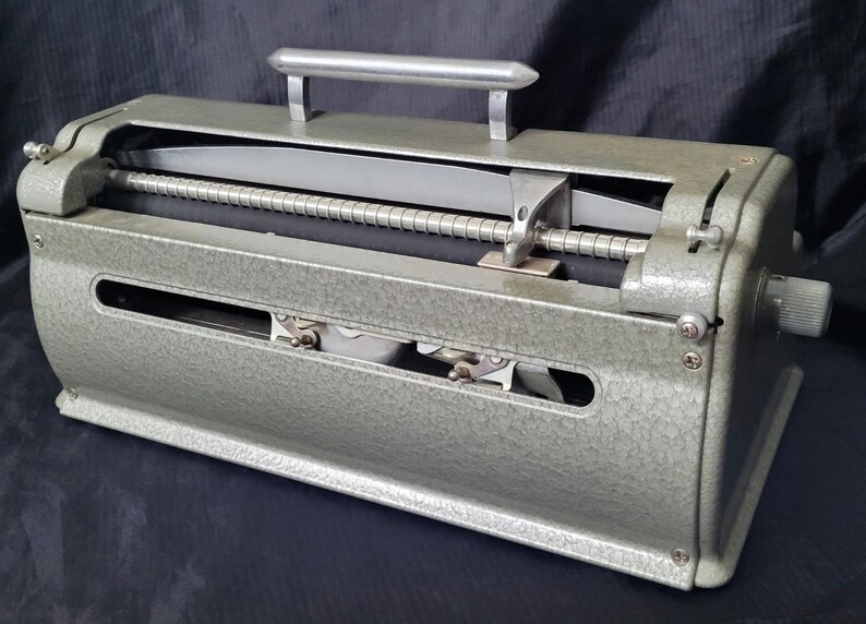 Perkins Brailler Machine Instruction Manuals Dust Cover Accessories ...