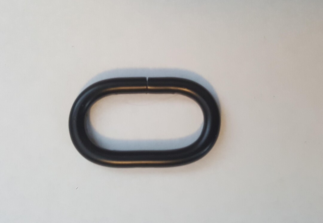 1 Inch Metal Oval Loop Ring Round Webbing Strap - Etsy