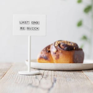 Standing Counter Signs - Set of 12 - Etsy