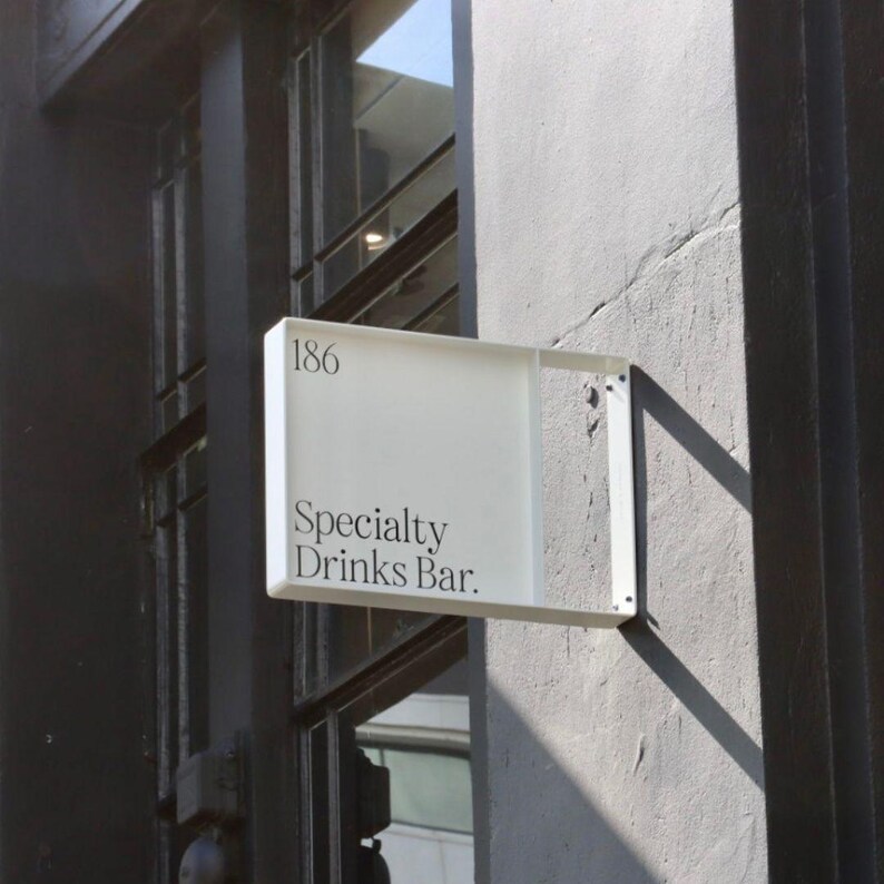 Square Panel Sign - Etsy