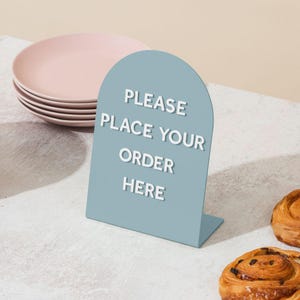 Large Round Counter Signs - Set of 3 - Etsy