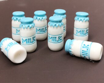 Mini milk bottles | Etsy