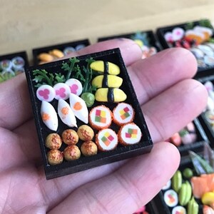 3 Pcs.miniature Japanese Sushi,miniature Sushi Set,miniature Japanese ...