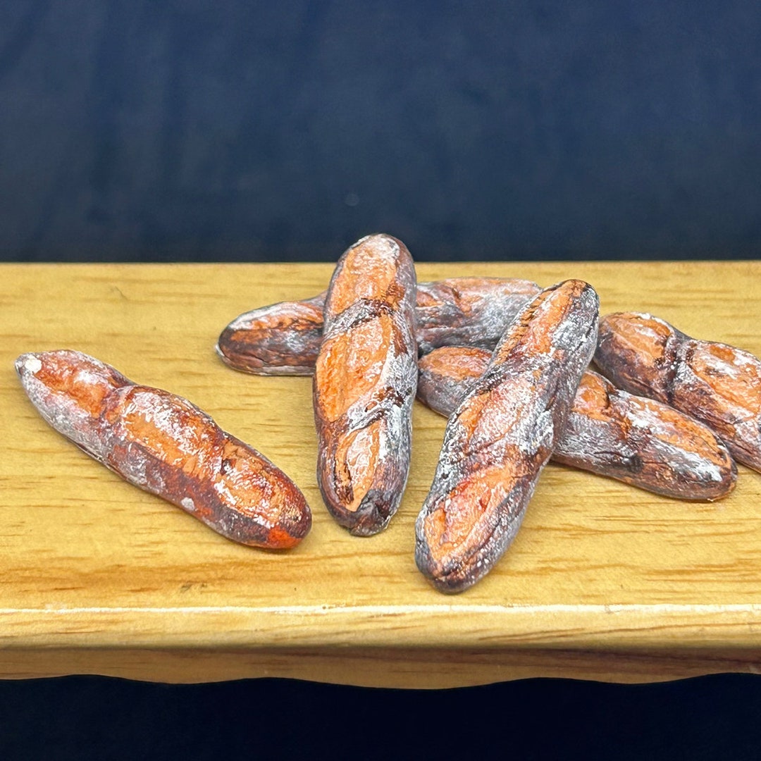 5pcs.miniature Bread,miniature Bakery,dolls House,dolls House Bakery ...