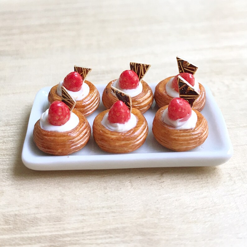 Miniature Bakery in Ceramic Trayminiature Bakeryminiature - Etsy
