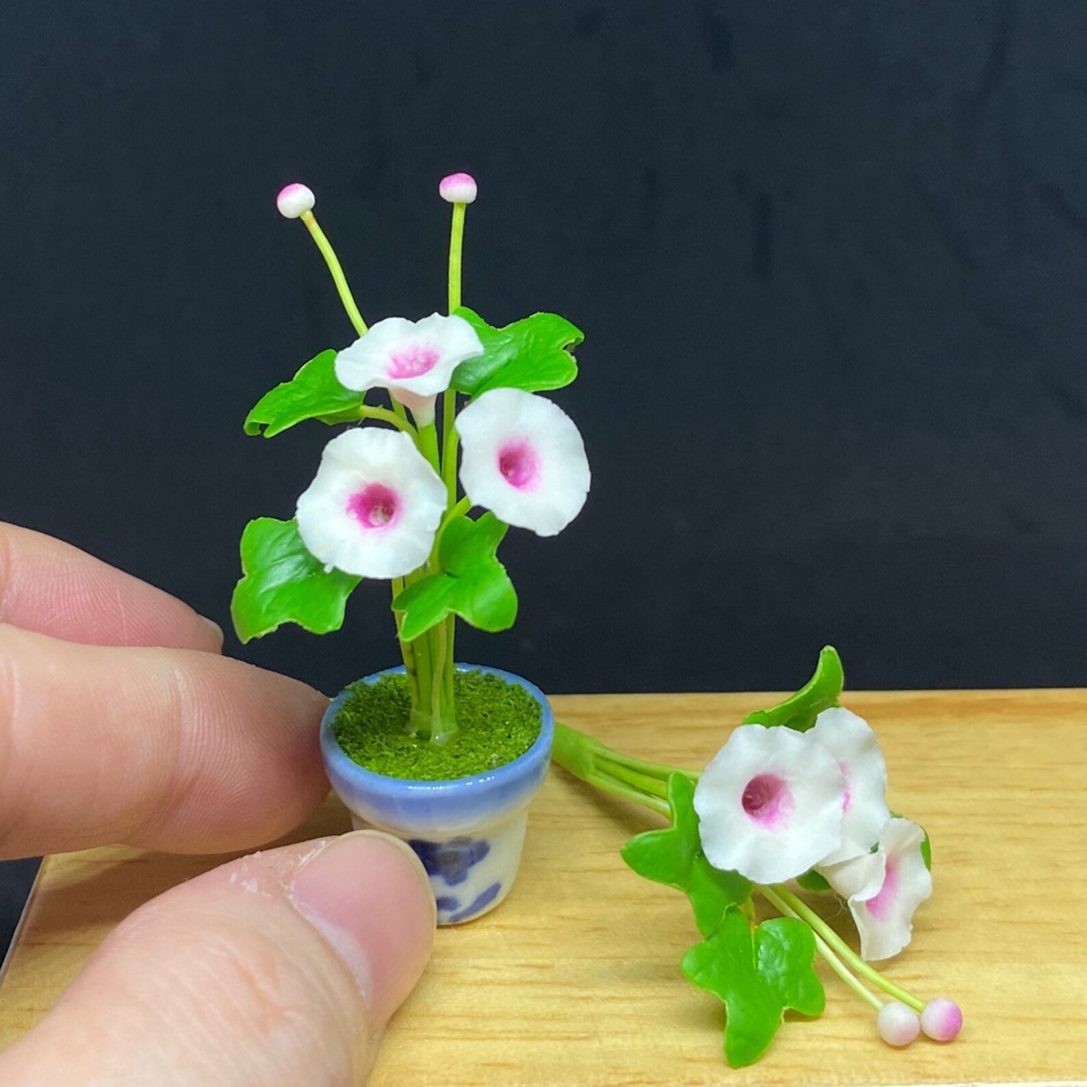 Miniature Flowerminiature Flower Potminiature Vasedollhouse - Etsy