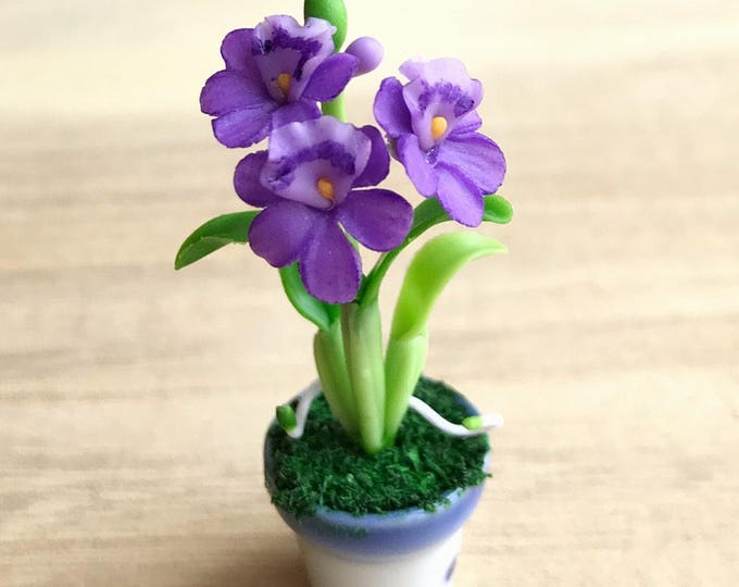 Miniature Flowerminiature Flower Potminiature - Etsy