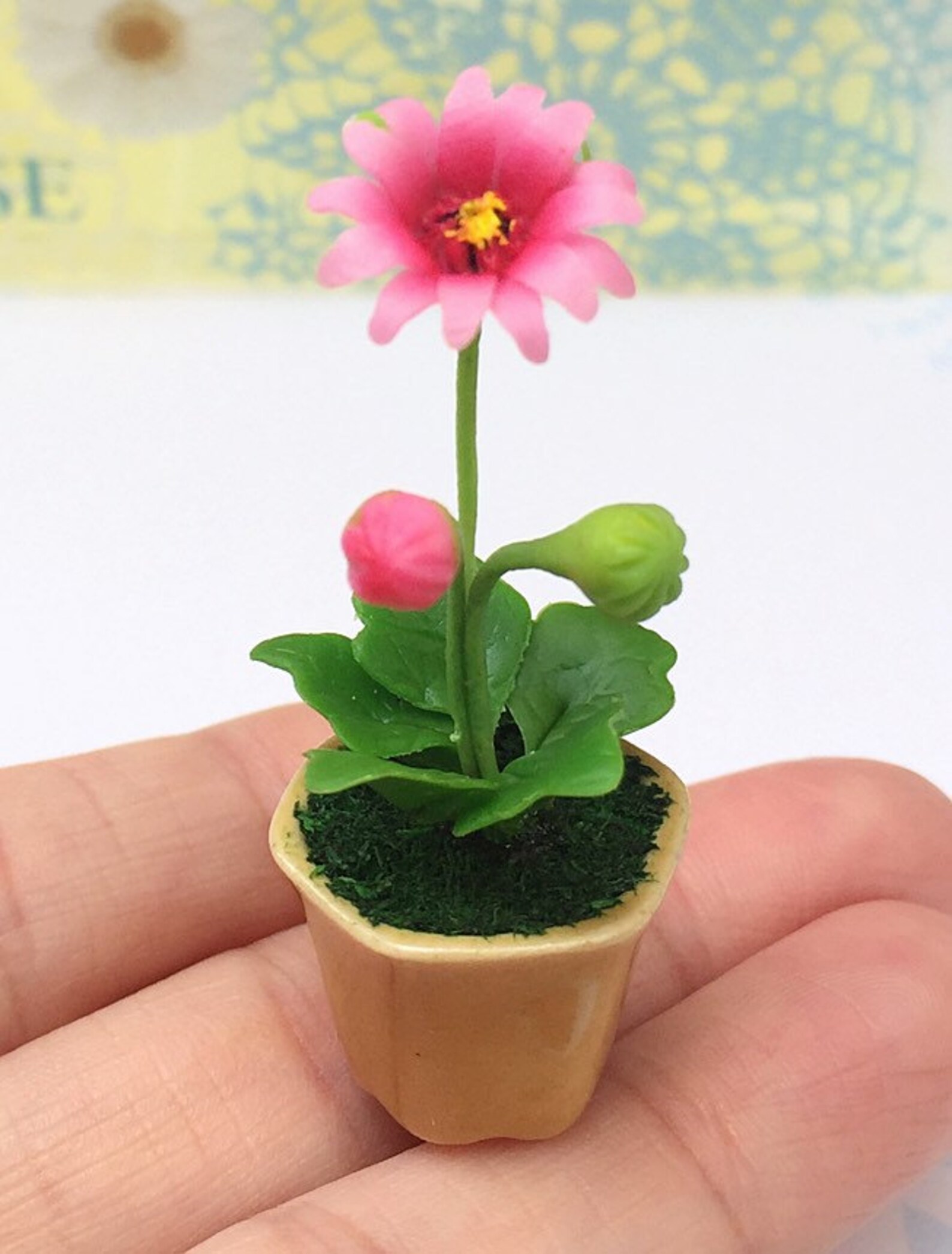 Miniature FlowerMiniature Flower PotMiniature | Etsy