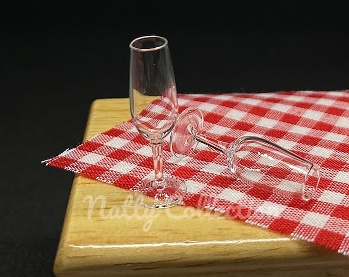 Miniature Wine Glassminiature Real Glass Wine Glassminiature Water Glasswater Glassmini Wine