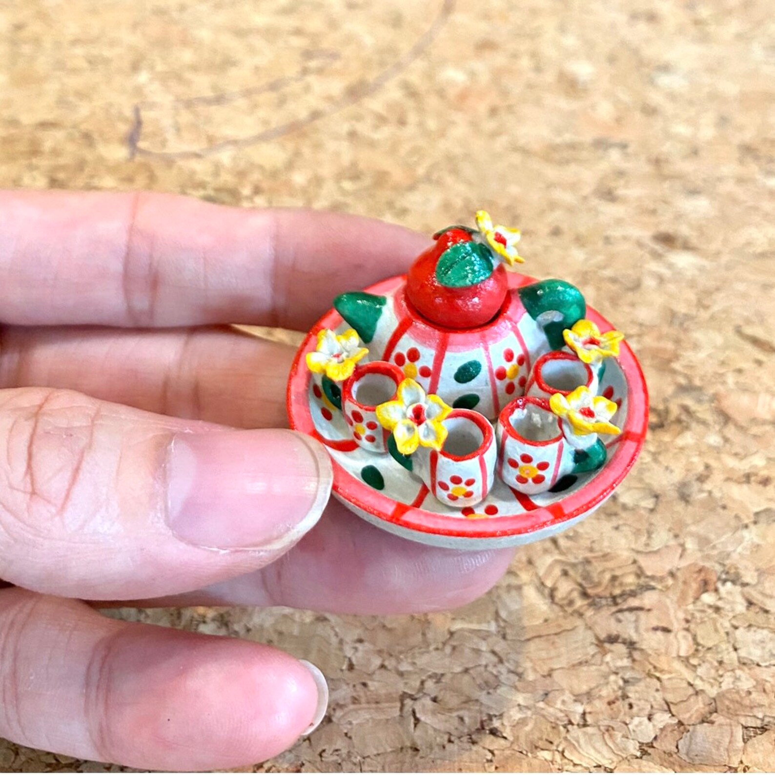 Miniature Tea Setminiature Chinese Tea Setminiature | Etsy