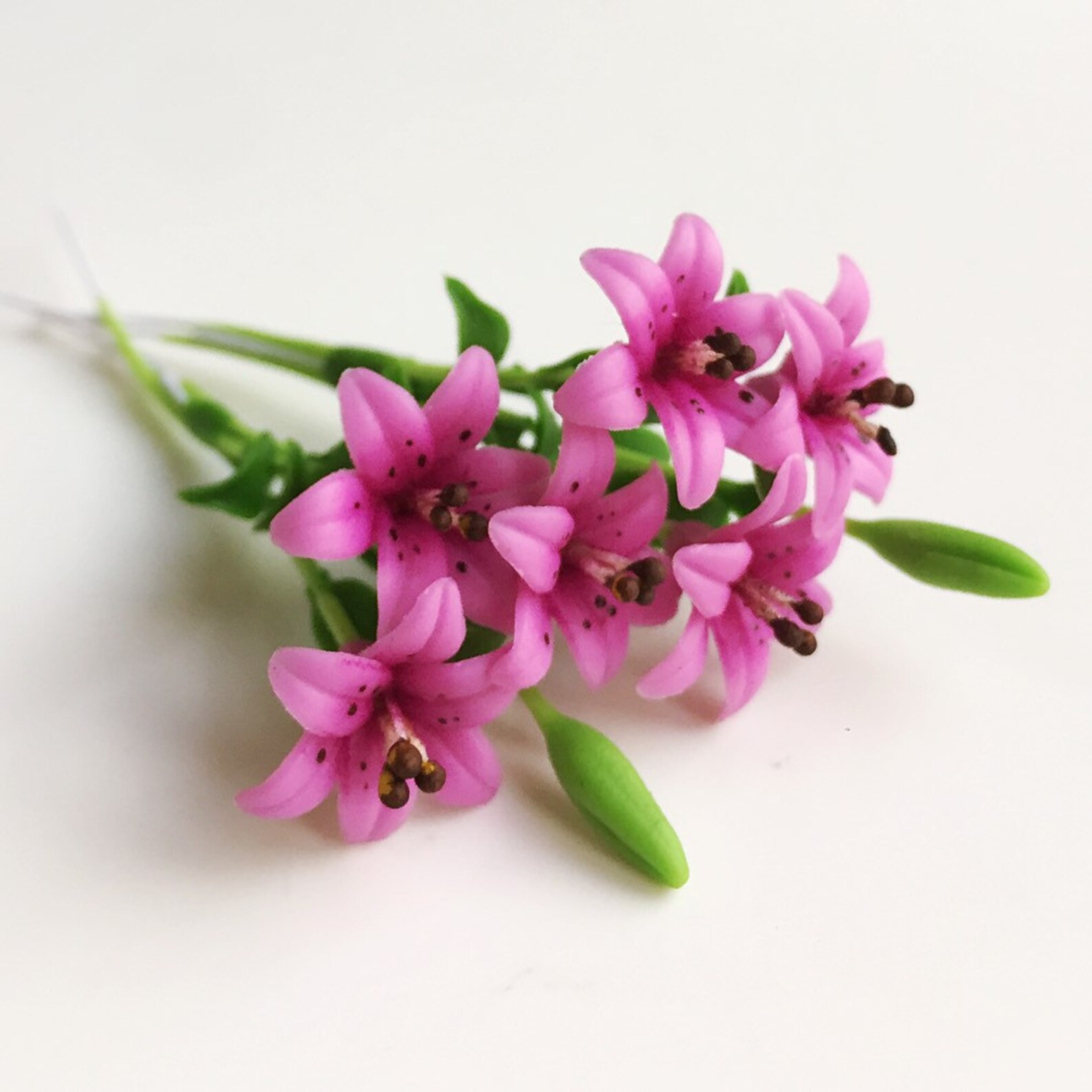 Miniature Flowerminiature Lilydollhouse Flowerminiature Etsy