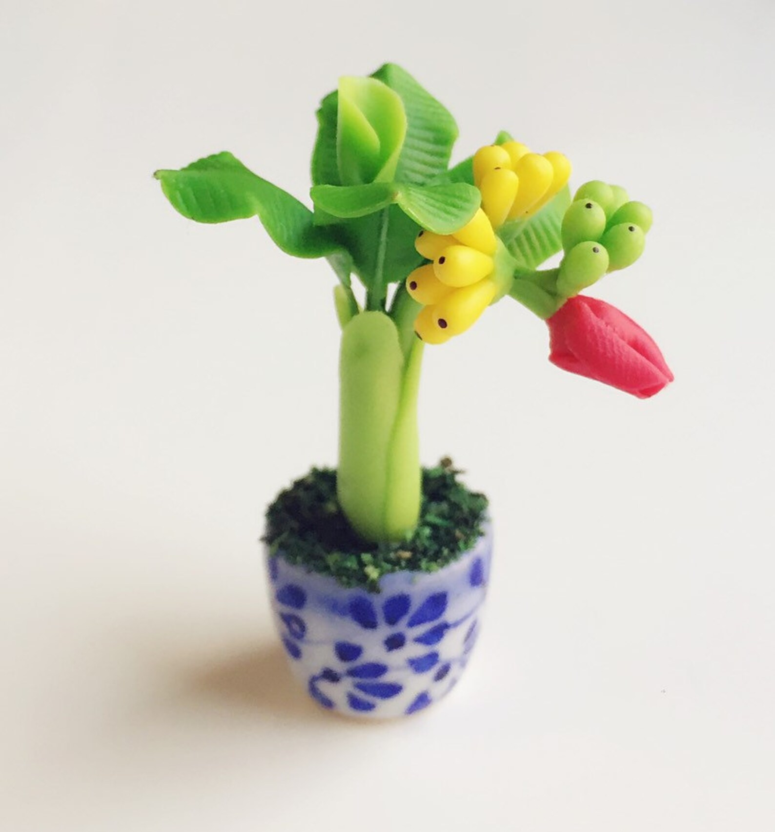 Miniature Banana Treeminiature Flower Potminiature - Etsy