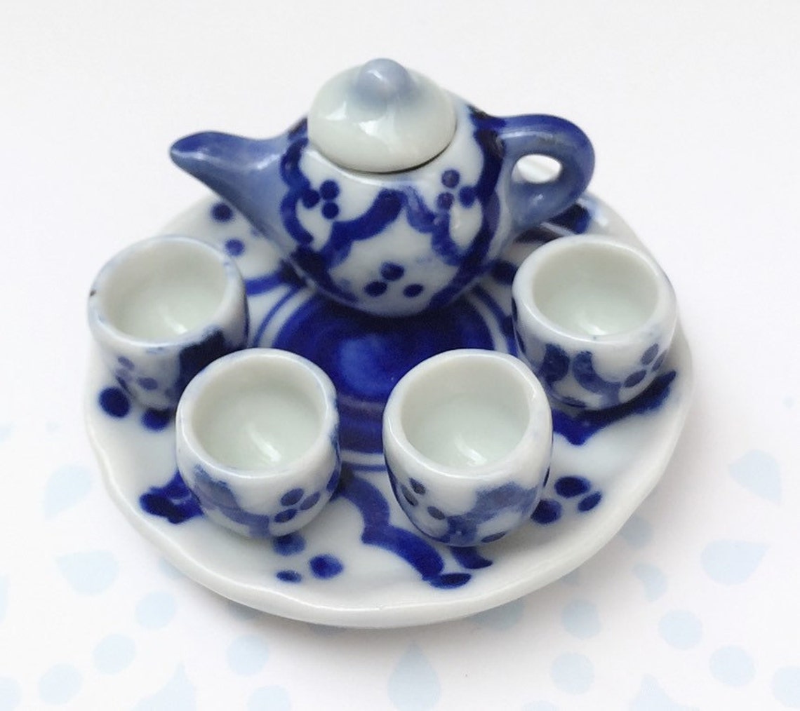 Miniature Tea Setminiature Chinese Tea Setminiature | Etsy