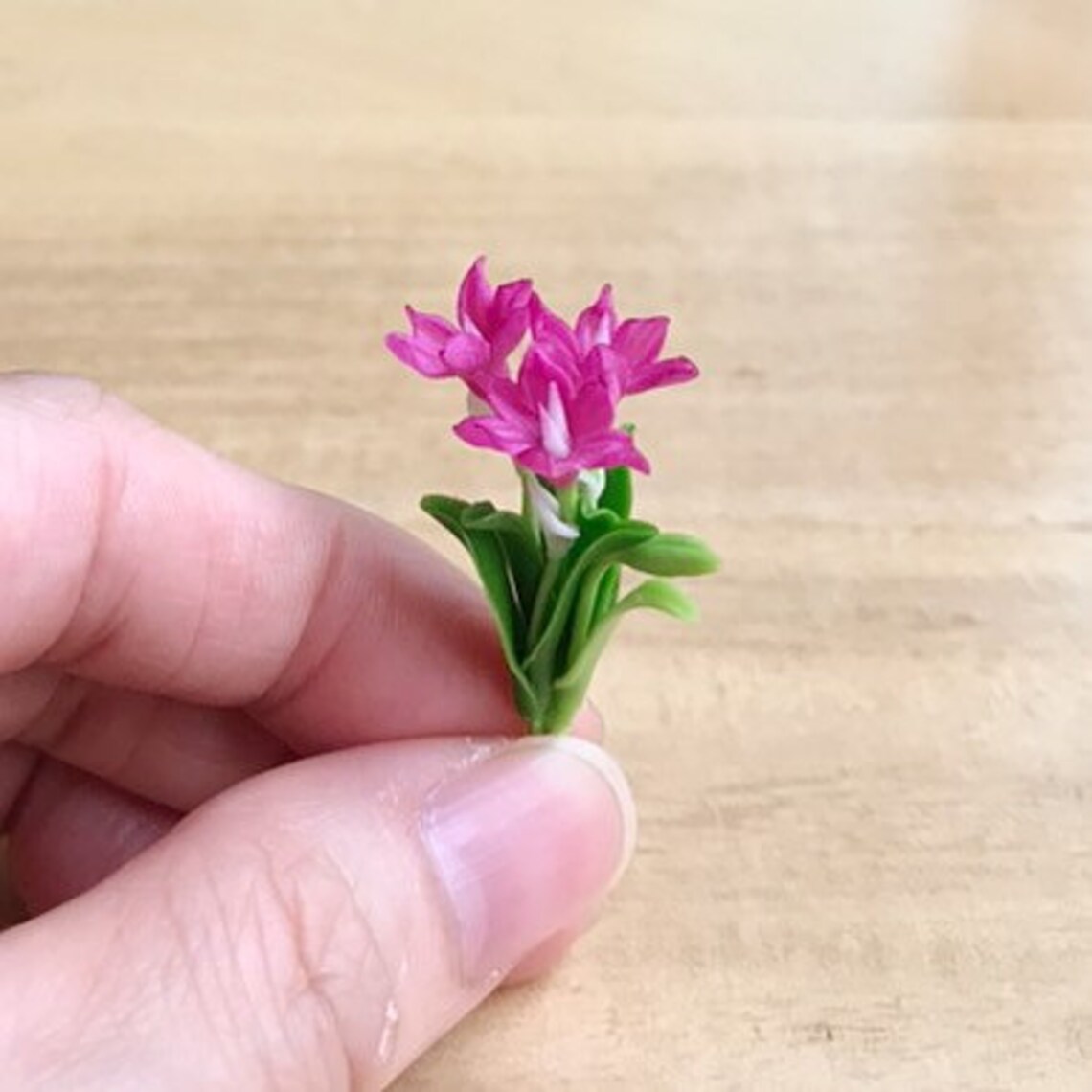 Miniature Flowerminiature Clay Flowerminiature | Etsy