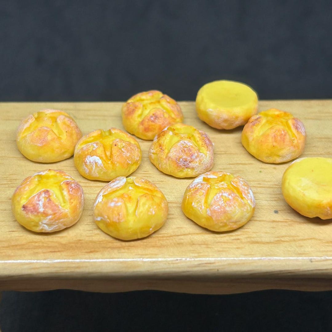5 Pcs.miniature Bread,miniature Bakery,handmade Bread,dolls House ...