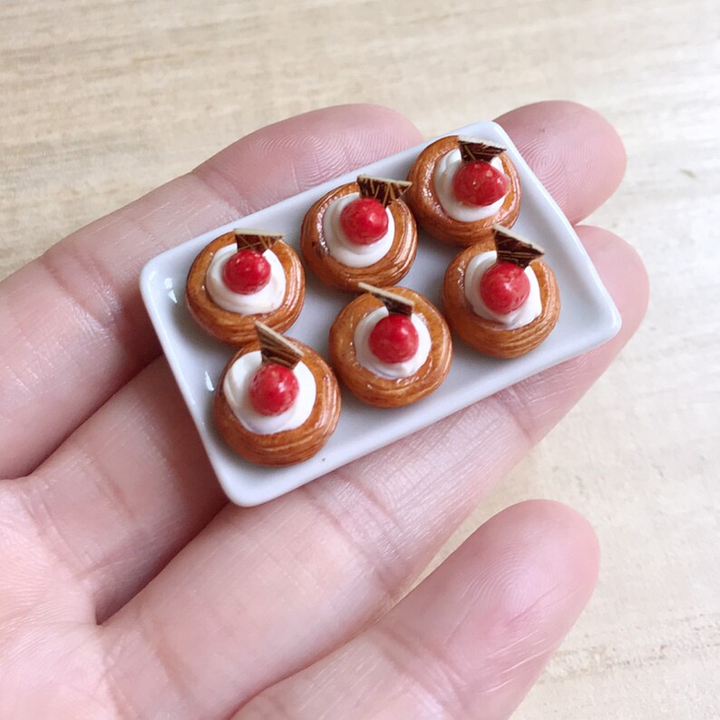 Miniature Bakery in Ceramic Trayminiature Bakeryminiature - Etsy