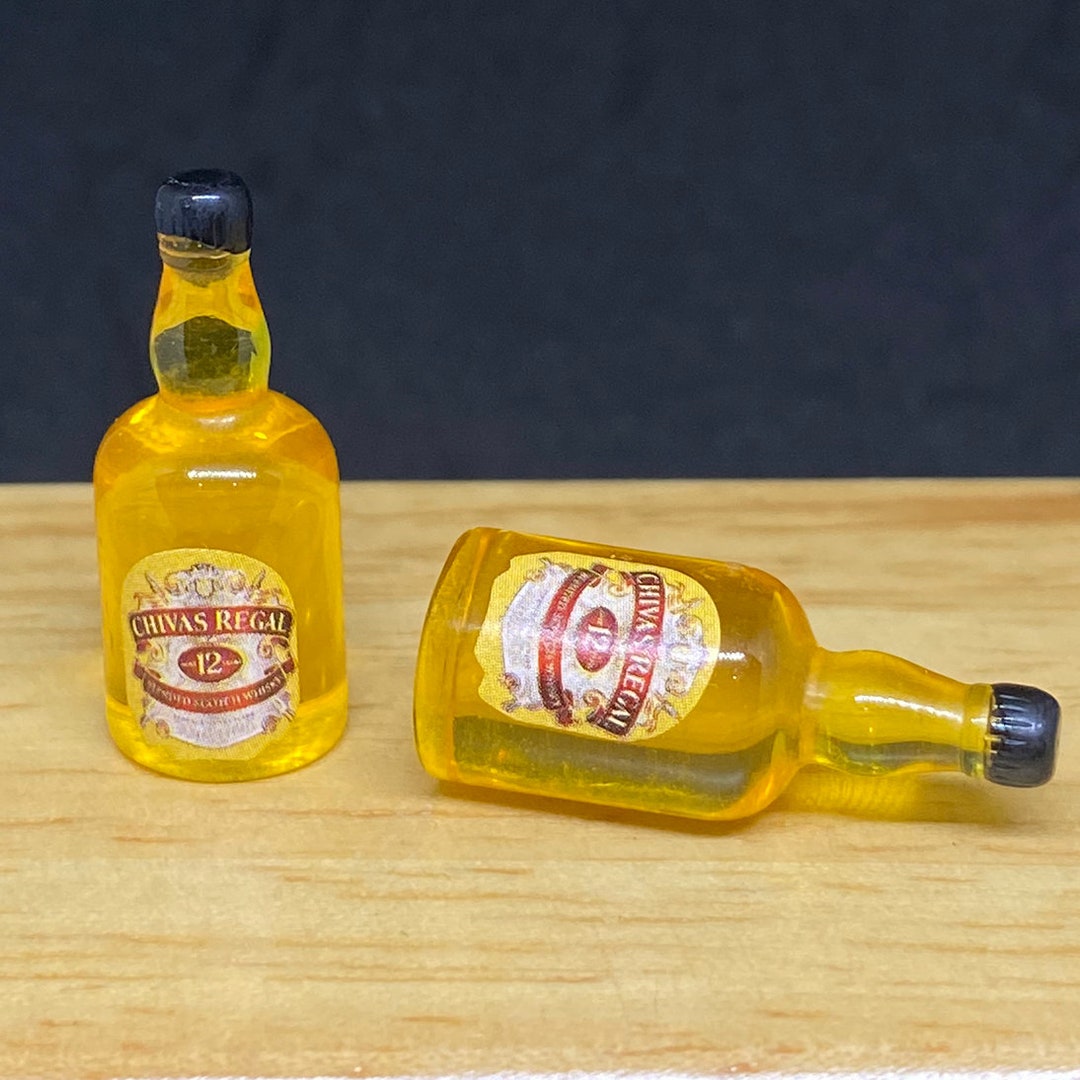 5 Pcs. Miniature Whisky Bottle, Miniature Alcohol Bottle, Resin Bottle ...