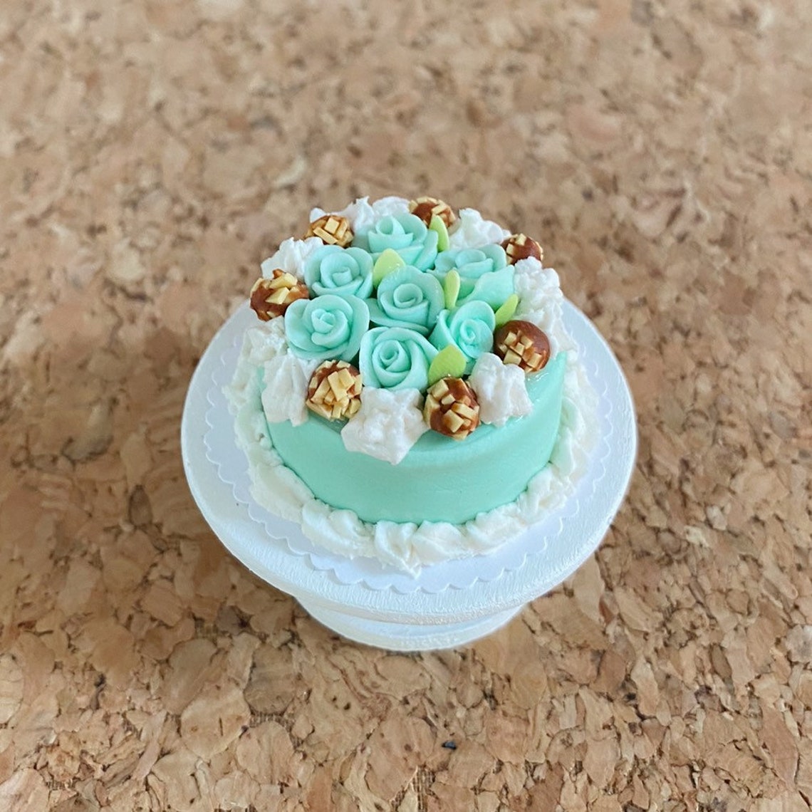 Miniature Rose Cakeminiature Cakes dollhouse - Etsy