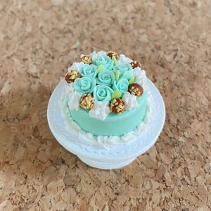 Miniature Rose Cakeminiature Cakes dollhouse - Etsy