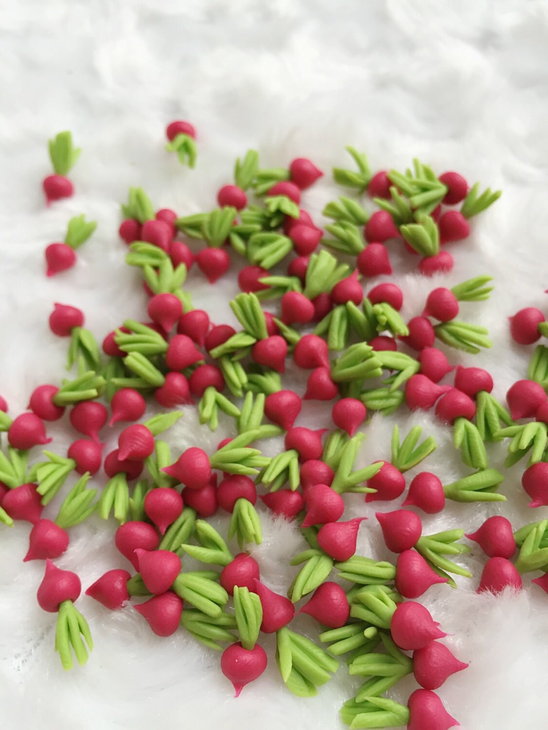 Miniature Red RadishMiniature VegetableSmall Red | Etsy