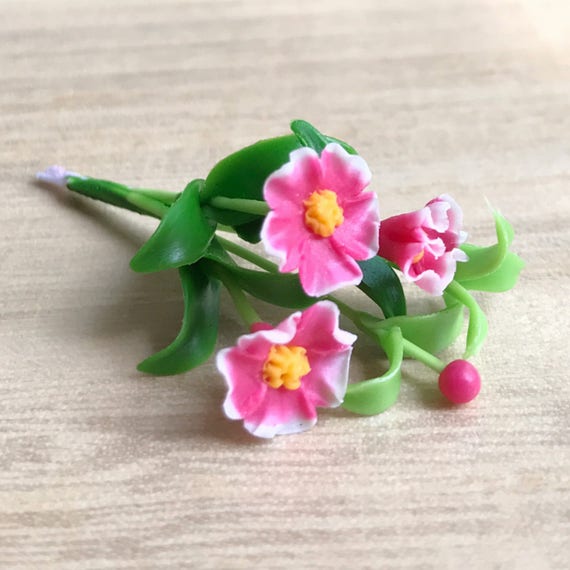 Miniature FlowerMiniature DIY FlowerDollhouse | Etsy