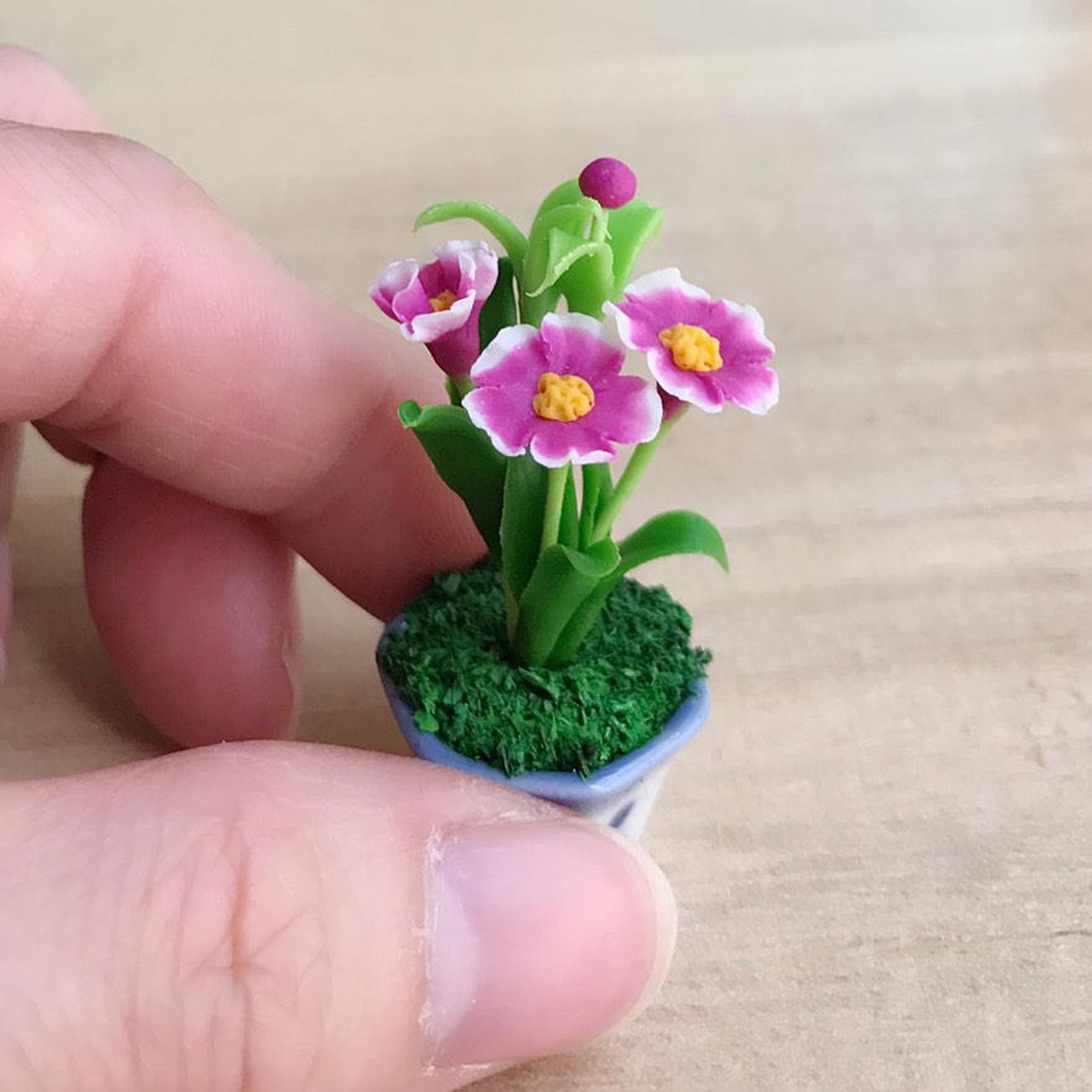 Miniature Flowerminiature DIY Flowerdollhouse - Etsy