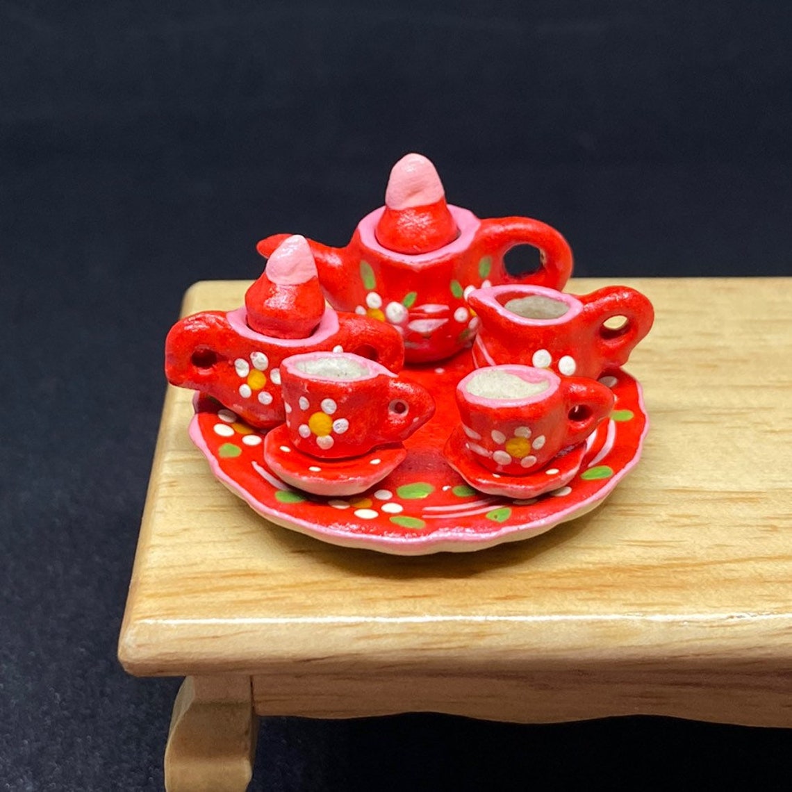 Miniature Tea Setminiature Coffee Setminiature | Etsy