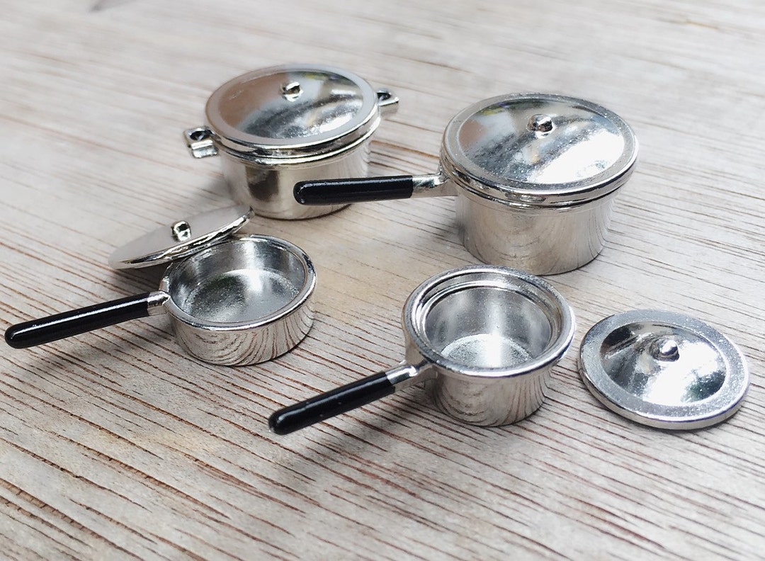Miniature Pot,miniature Pot and Pan Set, Miniature Kitchenware ...