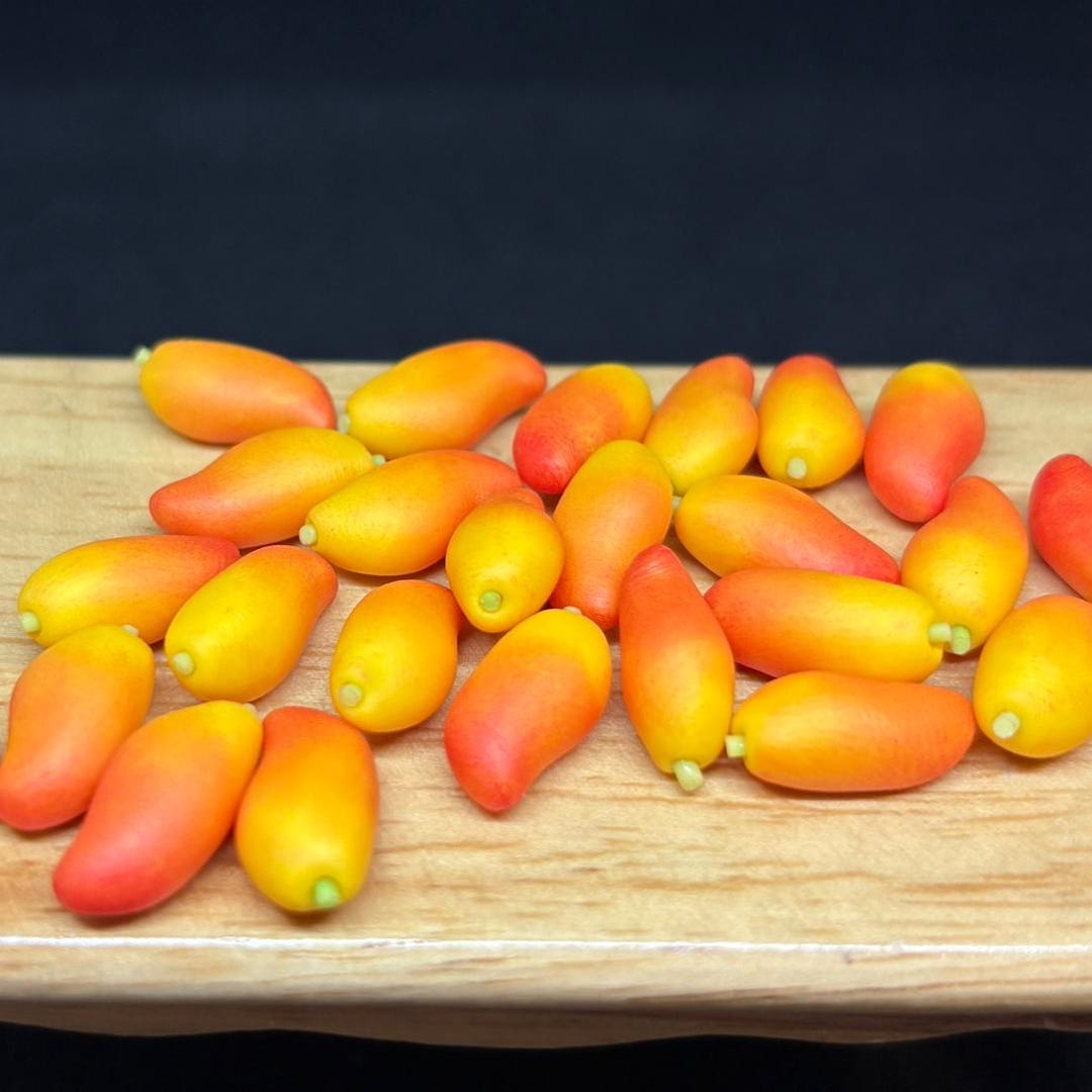 8 Pcs.miniature Mango,miniature Sweet,mango,miniature Fruit,dolls and ...