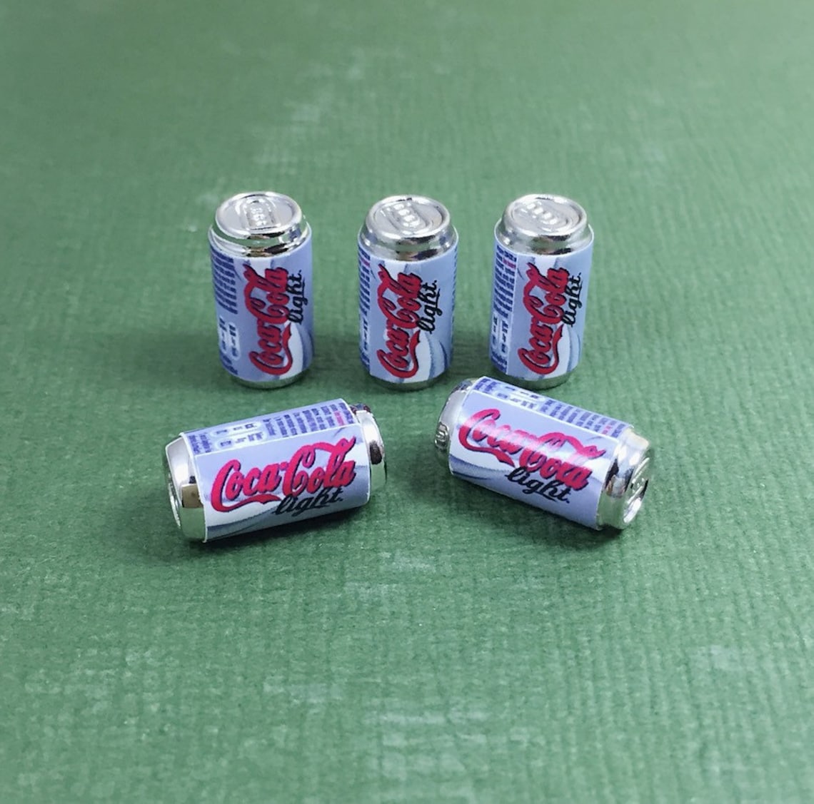 Miniature Coke Cans,miniature Cans, Dollhouse Coke,miniature Beverage ...