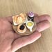Miniature Bakery Set on the Tray,miniature Toast,miniature Yam ...