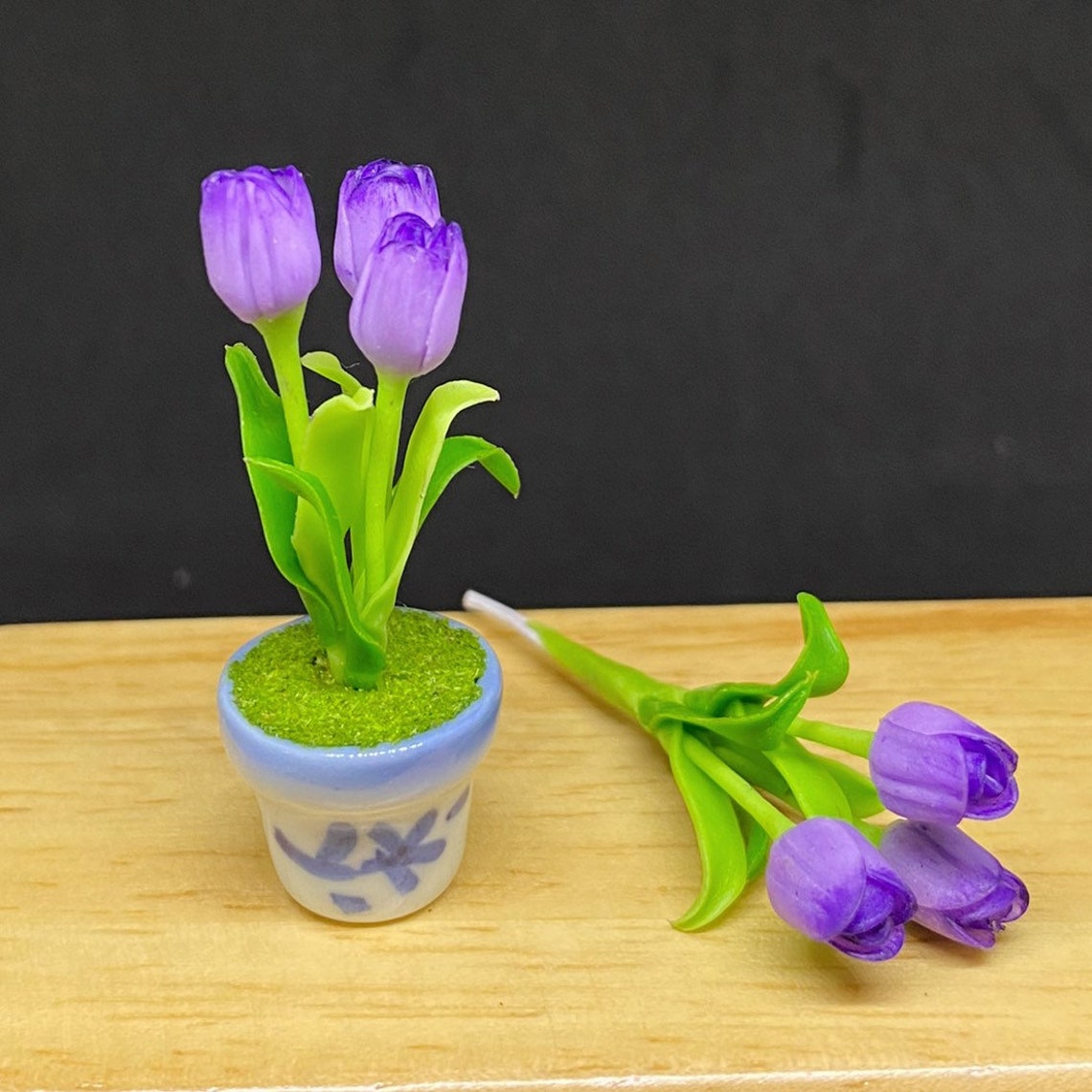 Miniature Flowerminiature Flower Potminiature Vasedollhouse - Etsy