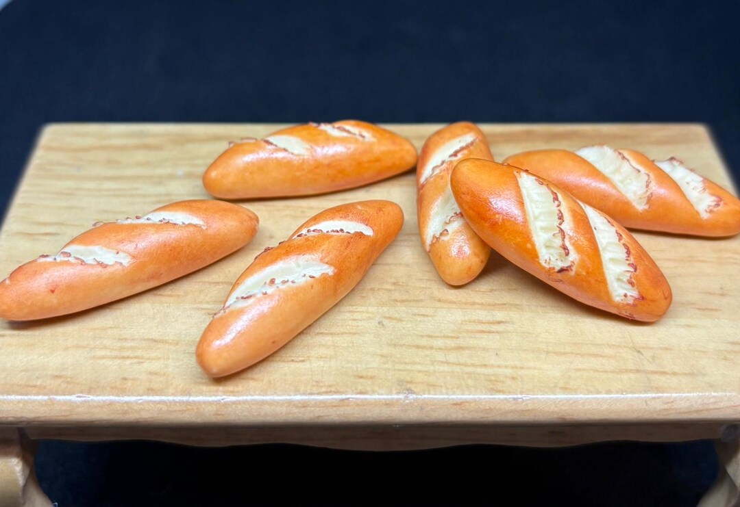5pcs.miniature Bread,miniature Bakery,dolls House,dolls House Bakery ...