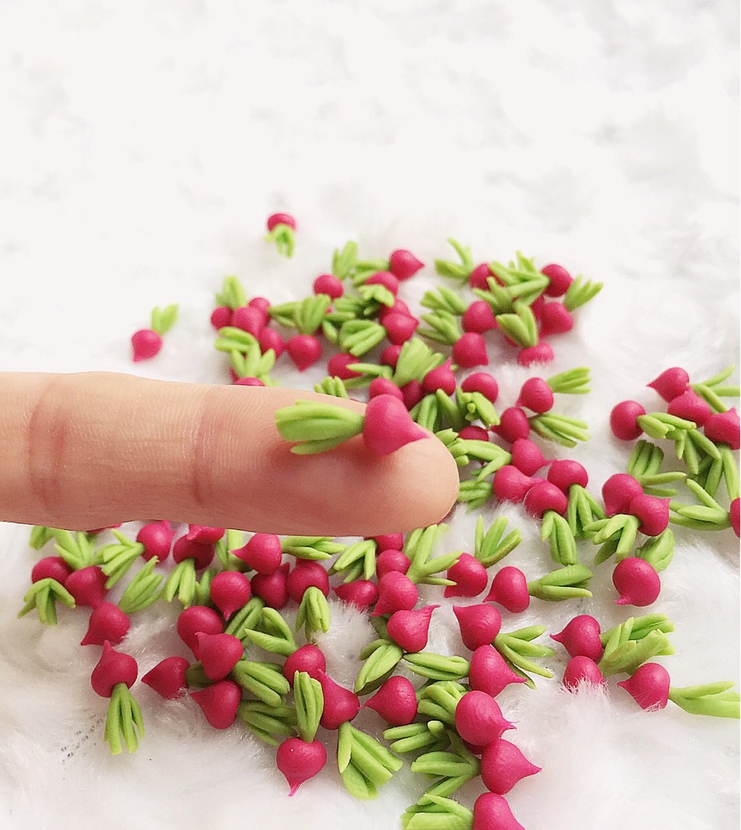 Miniature Red Radish,miniature Vegetable,small Red Turnip, Dolls House ...