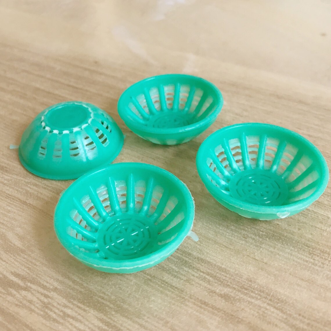 Miniature Plastic Basket Miniature Basketdollhouse | Etsy