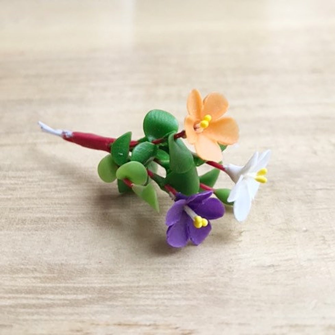 Miniature Flower,miniature DIY Flower,dollhouse Flower,miniature Garden ...
