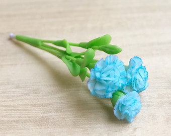 Miniature Carnation Flower,miniature DIY Flower,dollhouse Carnation ...