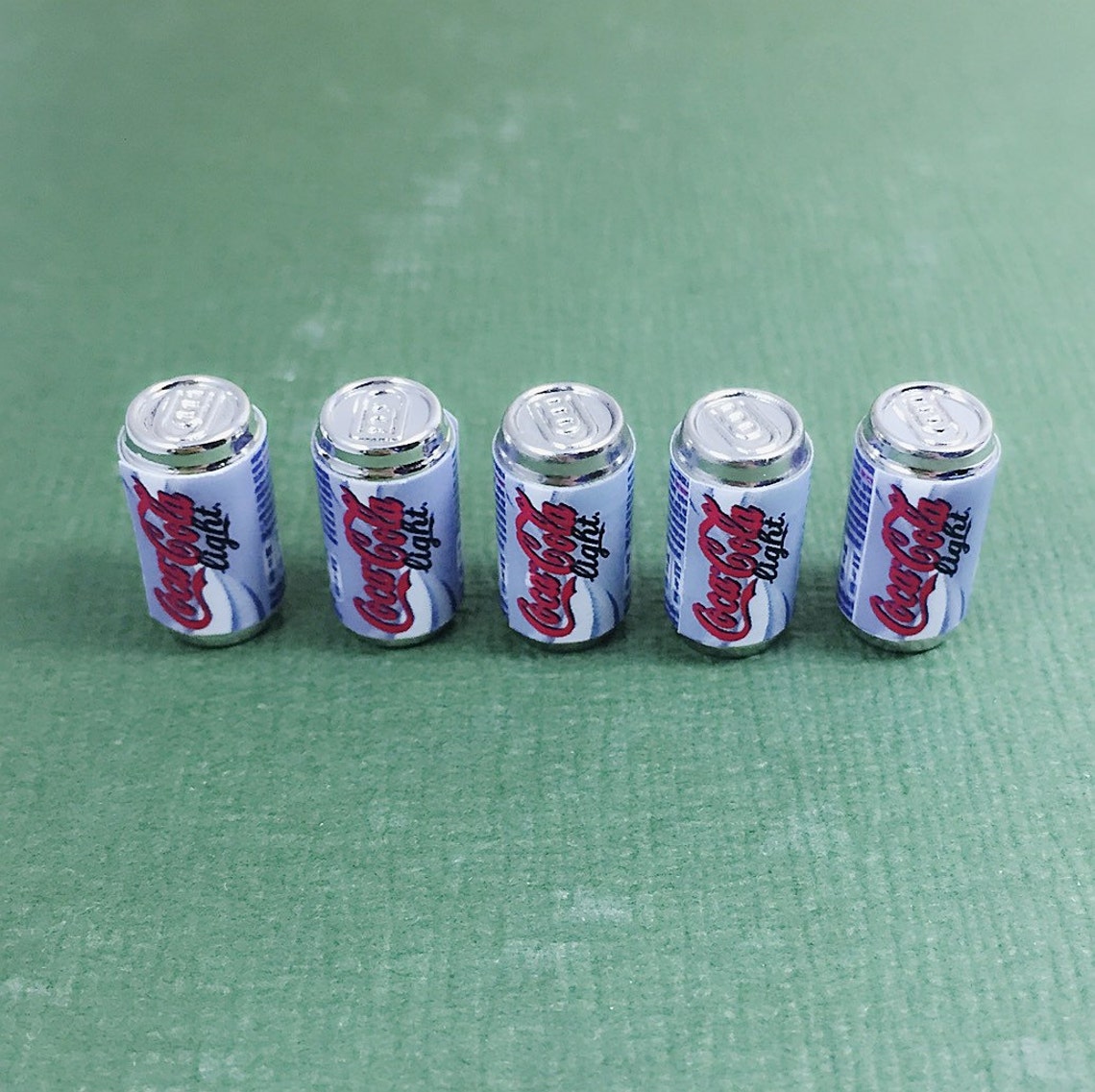 Miniature Coke Cansminiature Cans Dollhouse Cokeminiature - Etsy