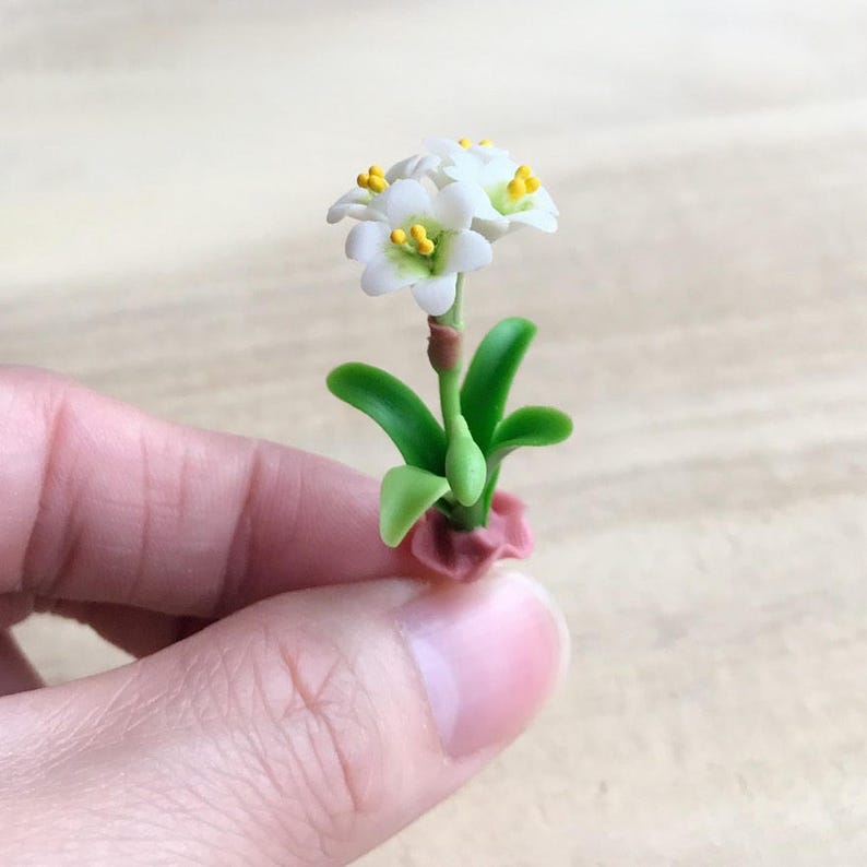 Miniature FlowerMiniature Flower PotMiniature | Etsy