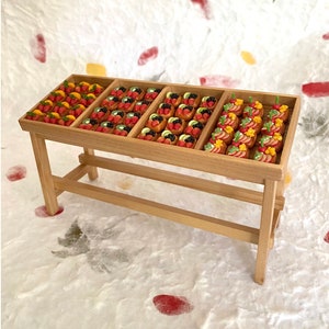 Miniature Wooden Stand With Bakeryminiature Bakery - Etsy