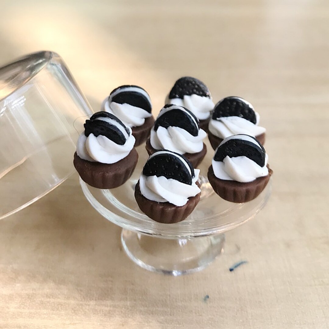 Miniature Chocolate Cookie Cakes 10 Pcs.,miniature Cookie,miniature ...