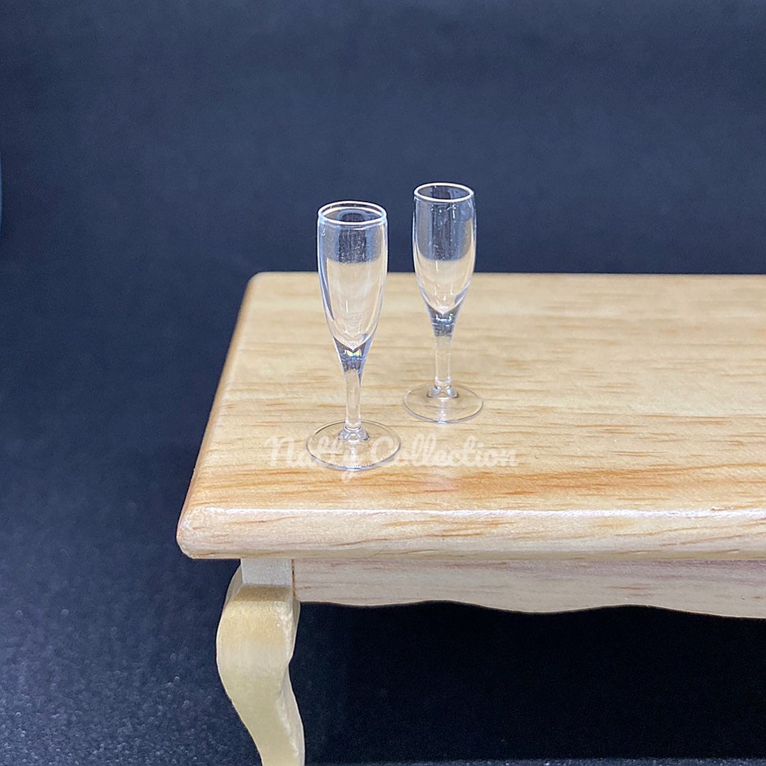 Miniature Wine Glass,miniature Real Glass Wine Glass,miniature Water ...