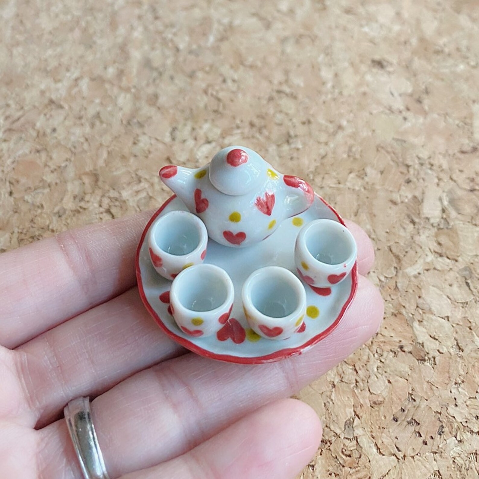 Miniature Tea Setminiature Chinese Tea Setminiature - Etsy