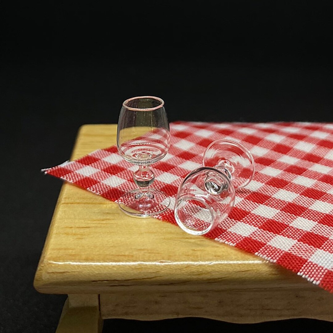 Miniature Wine Glass,miniature Real Glass Wine Glass,miniature Water ...